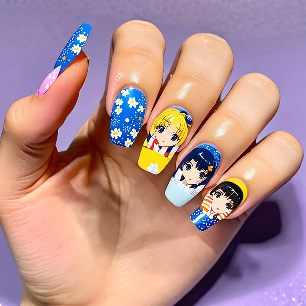 Exploring Anime Stick-On Nails: Art Meets Fandom